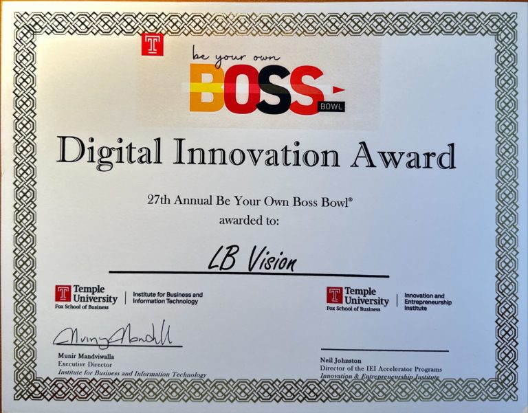 LB Vision wins 2025 Digital Innovation Award – IBIT